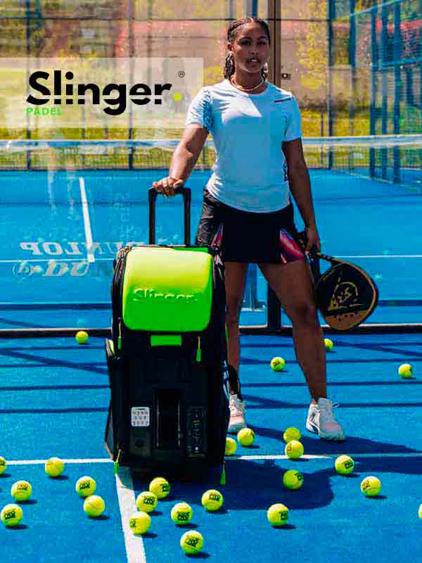 Máquina Lanza Pelotas Slinger Padel: Libertad para entrenar – Padel Kiwi